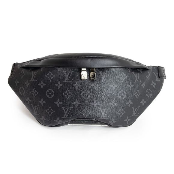 Louis Vuitton | Bags | Louisvuittonmonogram Eclipse Discovery Bum Bag Pm Crossbody Bag Black ...